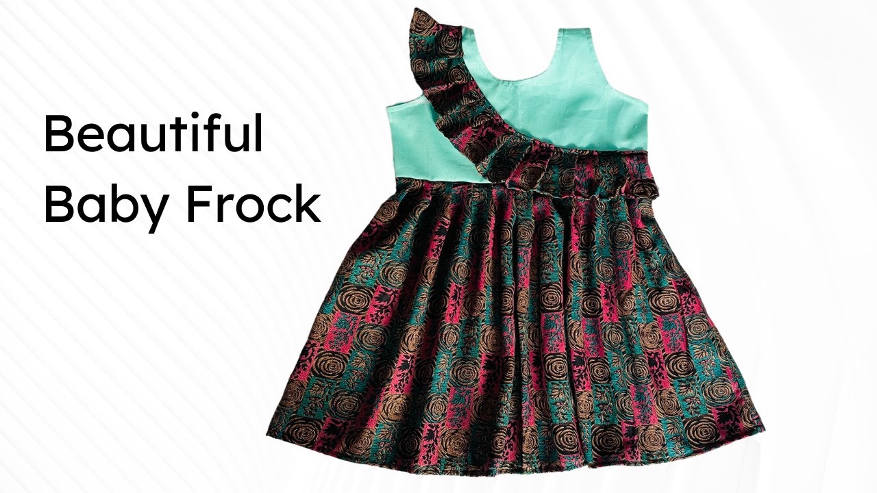 Baby Frock Cutting and Stitching, Sewing Tutorial - YouTube
