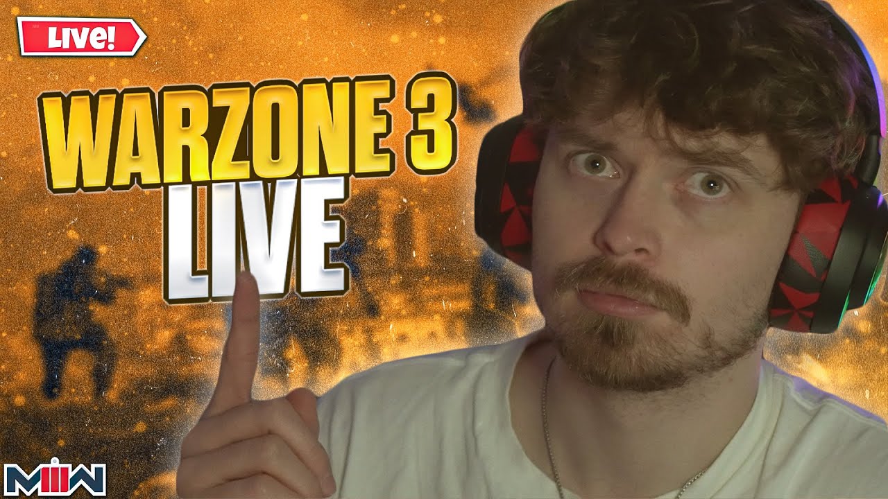 🔴 WARZONE 3 LIVE! -- 100 + WINS - RANKED TOP 250 ON LEADERBOARDS! - YouTube