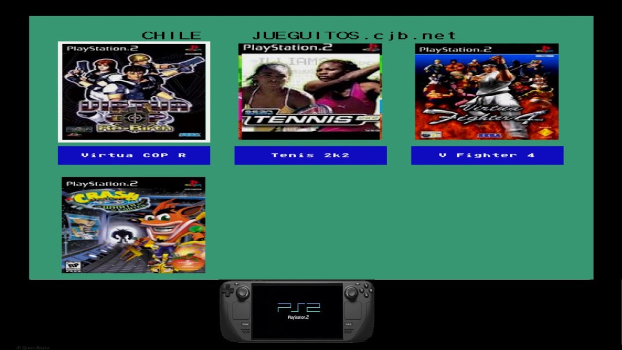 Ps2 Multiloader 4-1 Collection ★ PlayStation 2 Game {{playable}} List ...