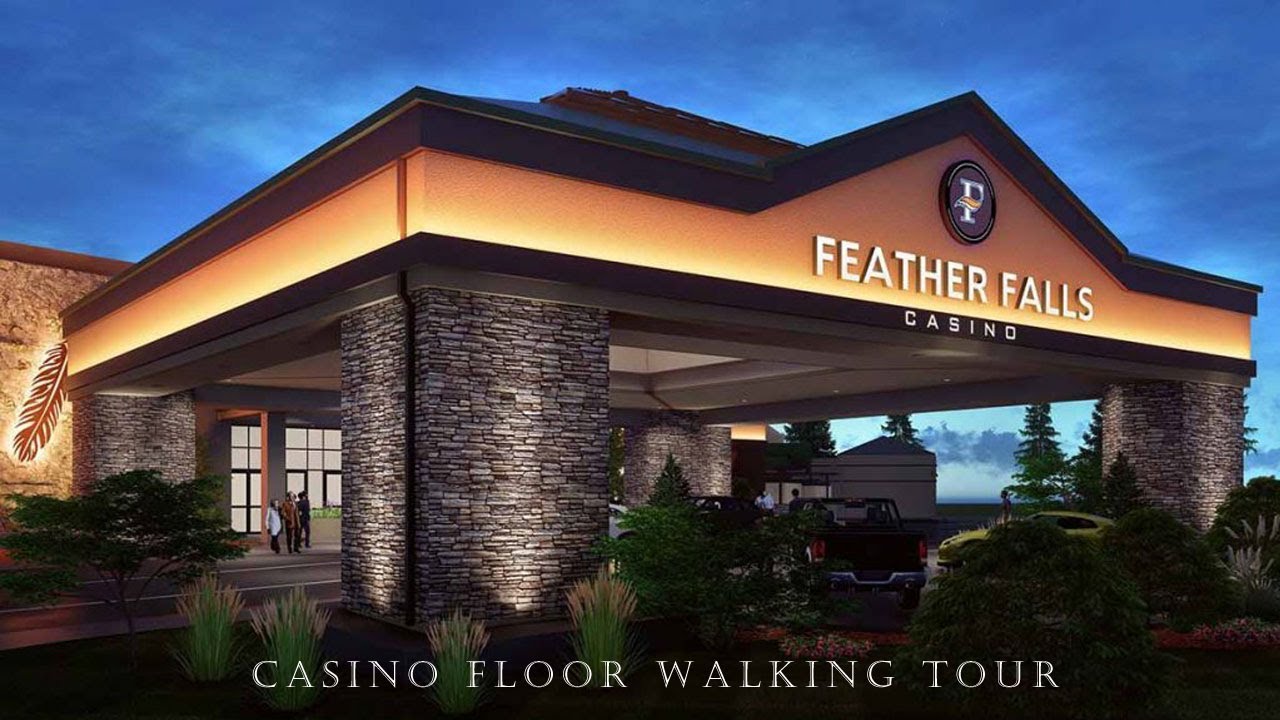 FEATHER FALLS CASINO OROVILLE California : WALKING THE CASINO FLOOR - YouTube