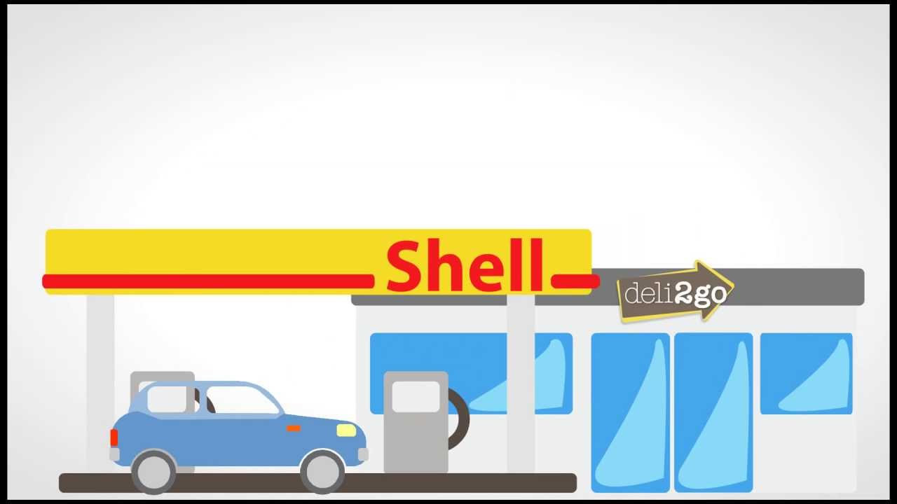 Betalen bij Deli2go van Shell met MyOrder - YouTube