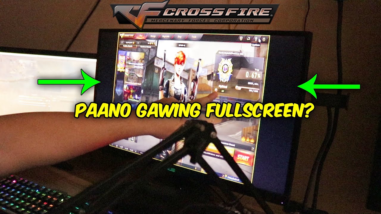 Black Screen sa Gilid ng screen | Crossfire PH 2022 - YouTube