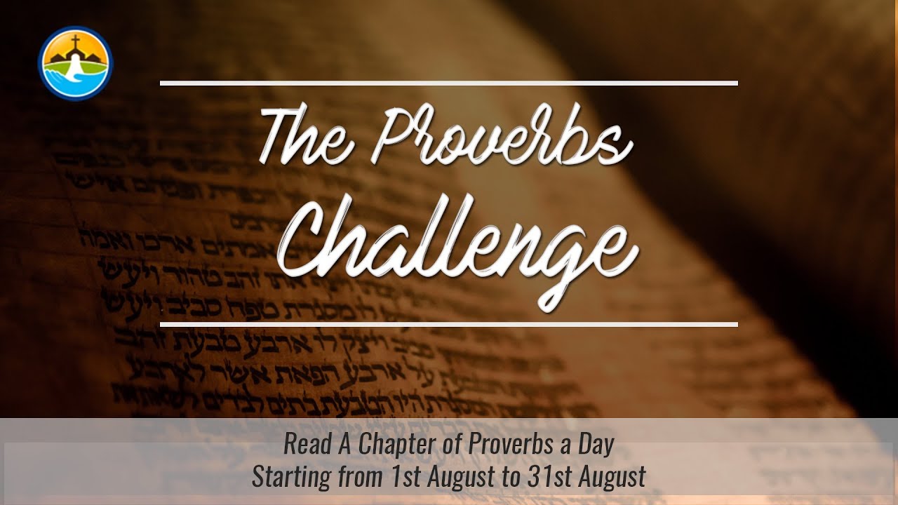 Youth Ministry - The Proverbs Challenge - YouTube