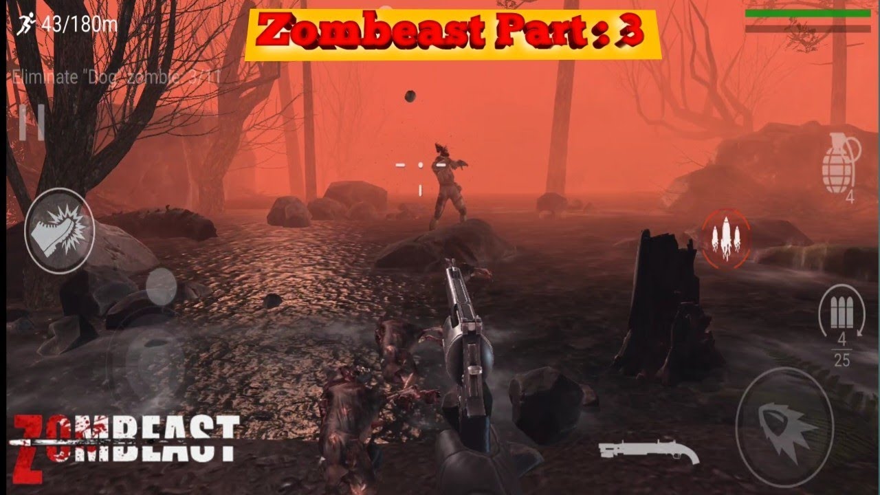 Zombeast Game || Zombeast Part 3 || Zombie Shooting game - YouTube