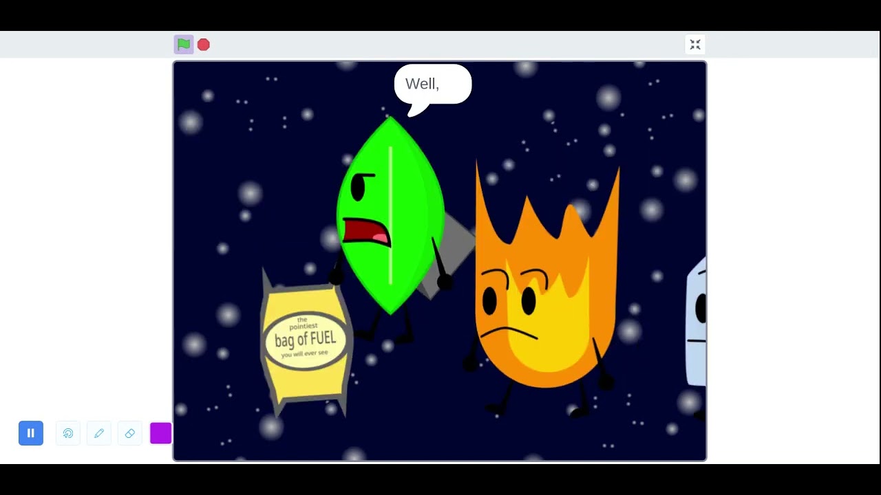 BFDI episode 21 scratched demo - YouTube