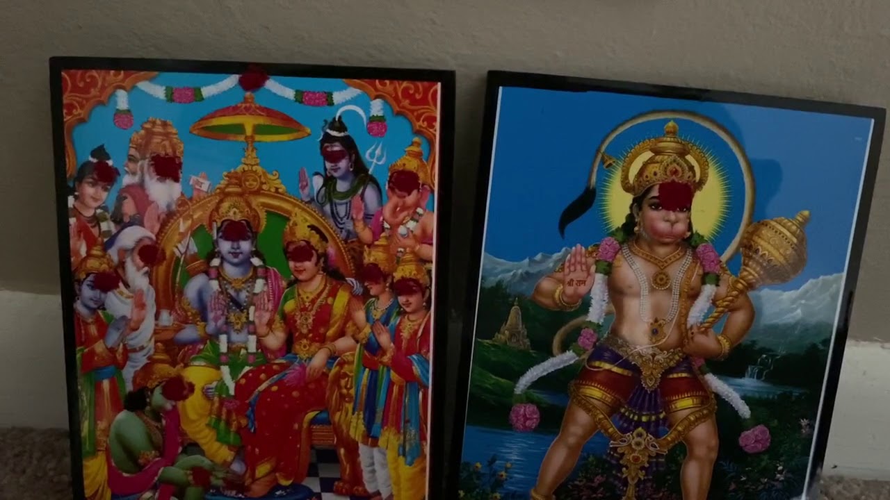 SRI ANJANEYA SWAMY HANUMAN CHALISA TELUGU AND SLOKAS - YouTube