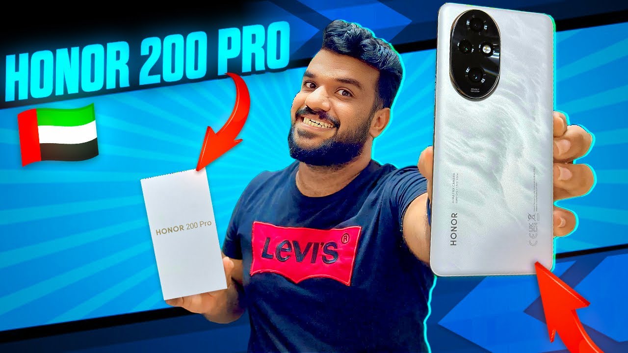 Honor 200 Pro Unboxing. The AI Portrait Camera Phone - YouTube