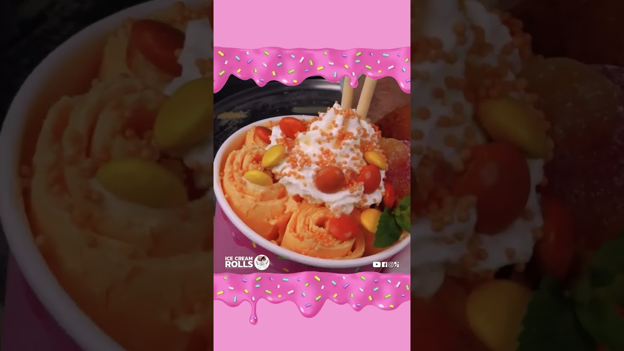 How to make FANTA to Ice Cream Rolls | #fantapremier #fanta #fantapeach ...