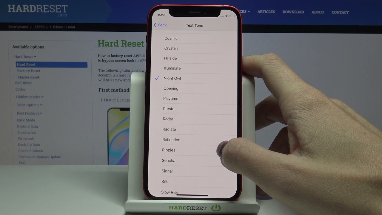 How To Change Text Tone On IPhone 12 Mini Customize Sound Settings how-to-change-text-tone-on-iphone-12-mini-customize-sound-settings