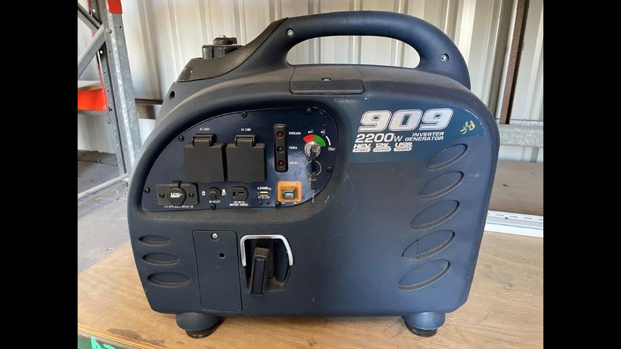 909 2.2kva Inverter Petrol Generator - YouTube