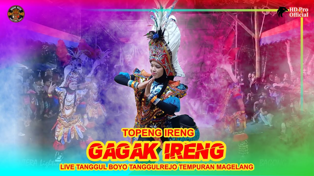 MANTAP !!! TOPENG IRENG GAGAK IRENG - LIVE TANGGUL BOYO TANGGULREJO ...