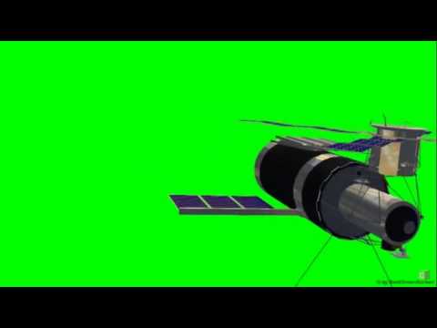 Space Satellite- Cool Green Screen Effects #2
