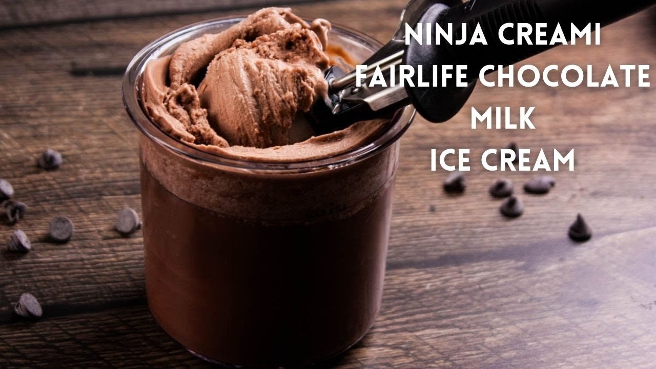 Ninja Creami Fairlife Chocolate Milk Ice Cream – High Protein & Ultra ...