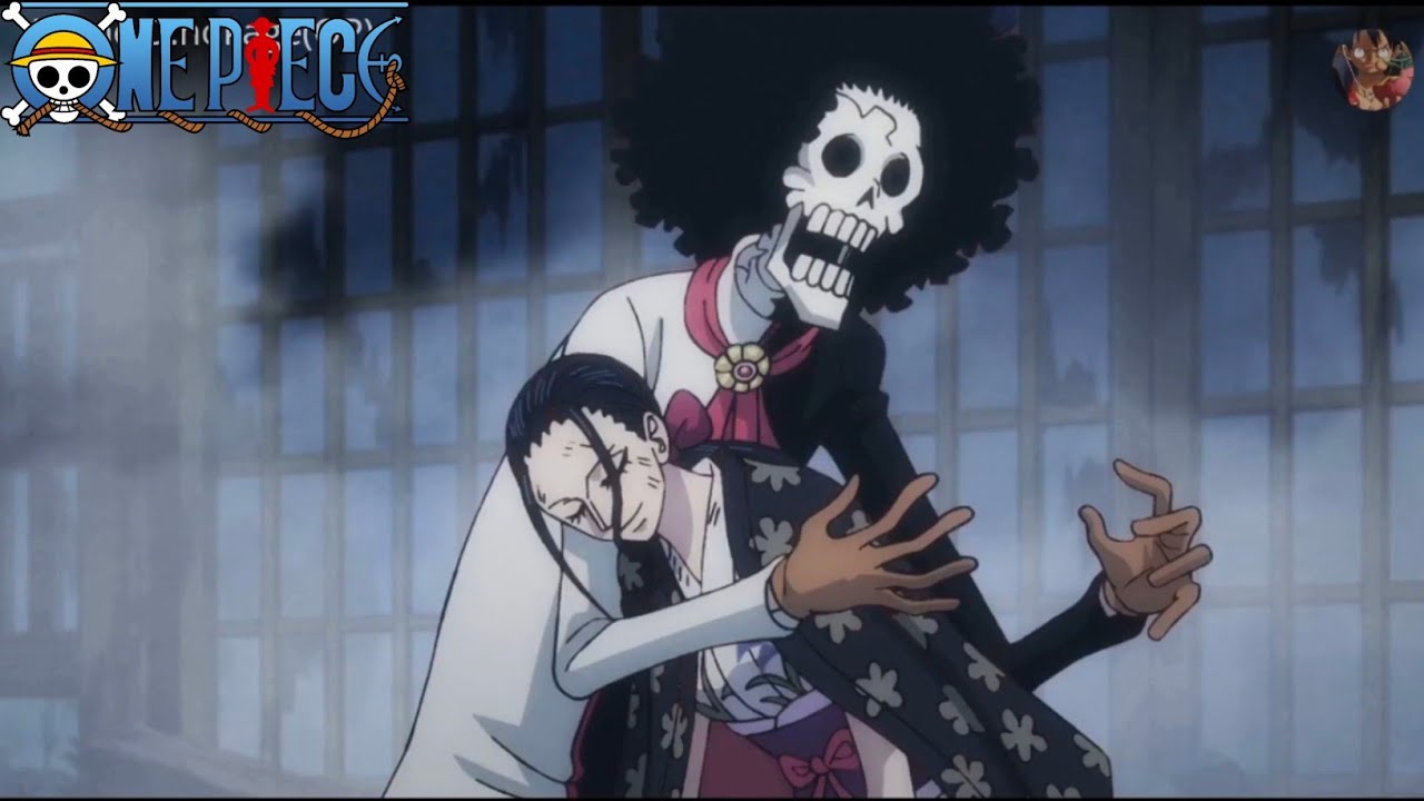 Brook Carries Robin And defeat Black Maria ! One piece - YouTube