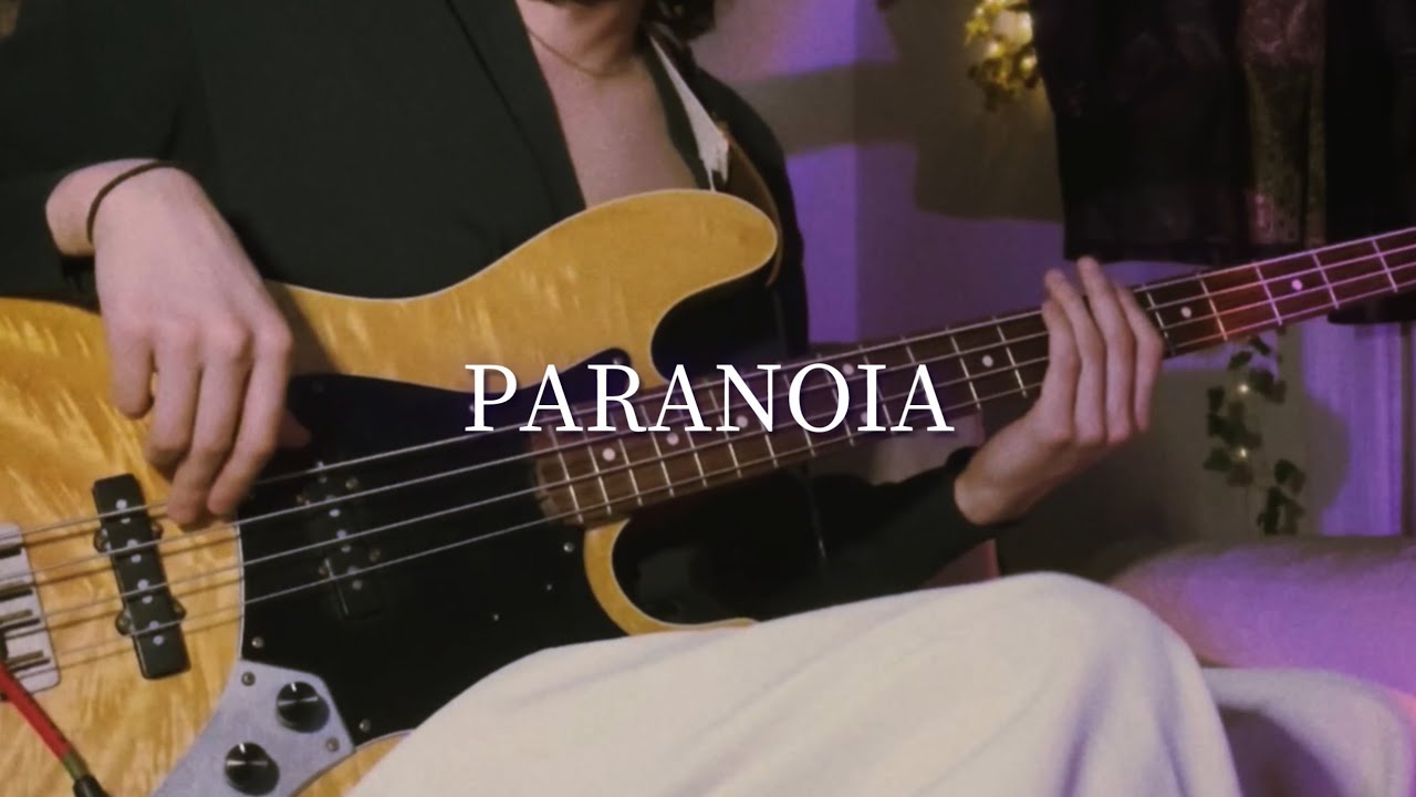 The Marías - Paranoia (Bass Cover) - YouTube