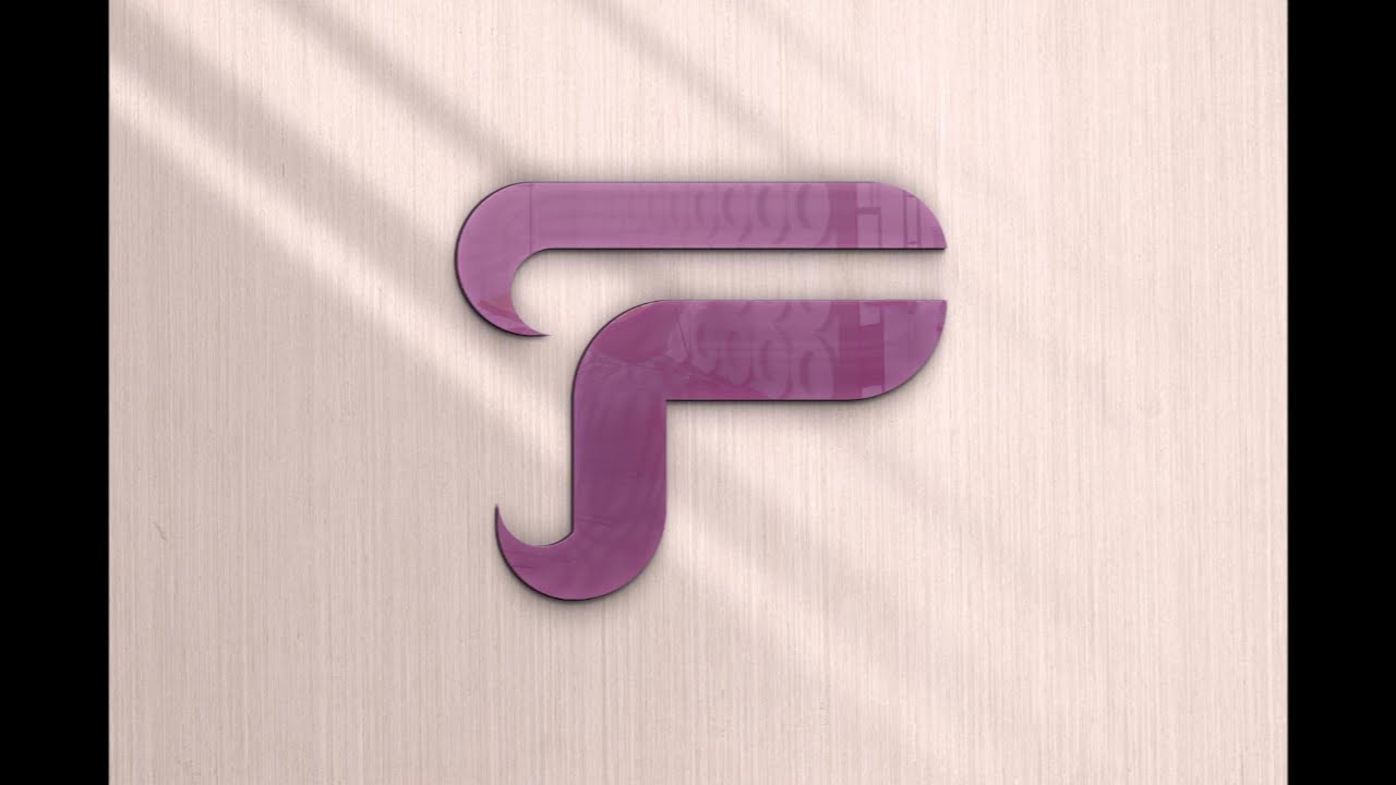 F logo Design in Adobe Illustrator | Logo TutorialHow to create a logo ...
