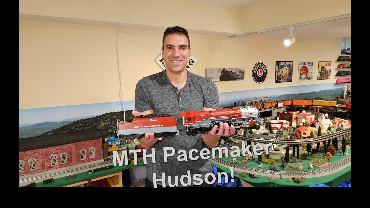 MTH Trainworld Exclusive Pacemaker Hudson!! - YouTube