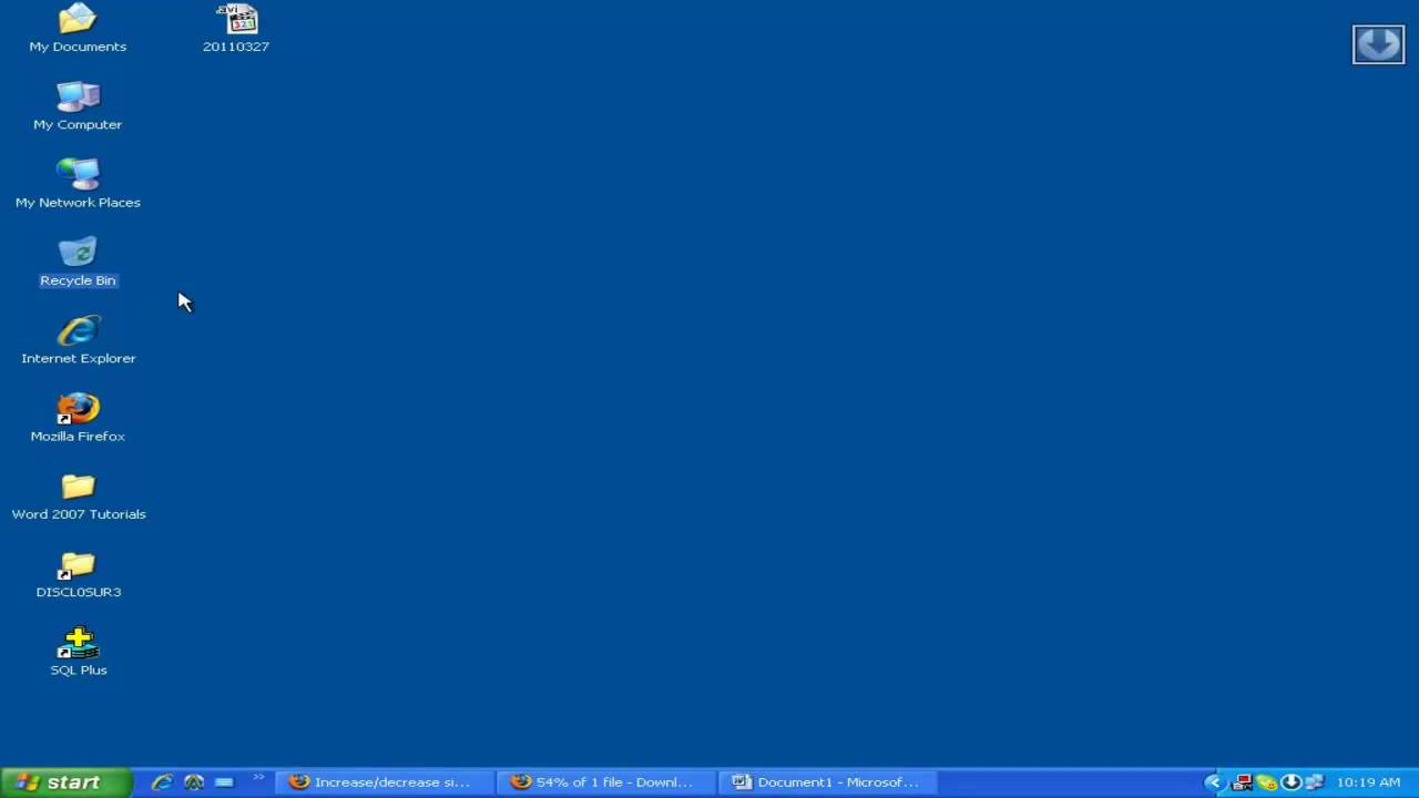 Increase Decrease Size of Recycle bin - YouTube