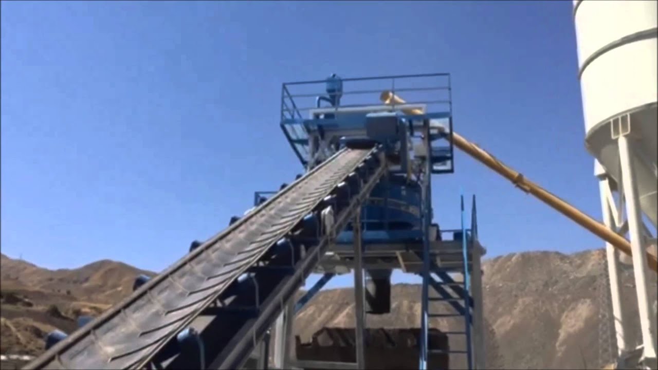 Promax Star Compact Concrete Batching Plants C45 - YouTube