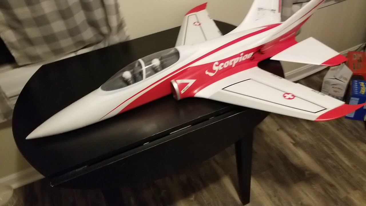 Freewing 80mm super scorpion. Finish build. My thoughts. - YouTube