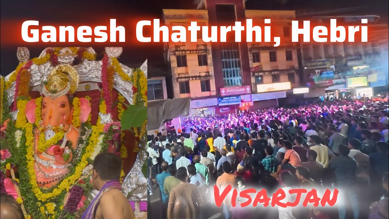 Ganesha Chaturthi in Hebri 🙏🏻 celebrating 50th year | niree hebri ...