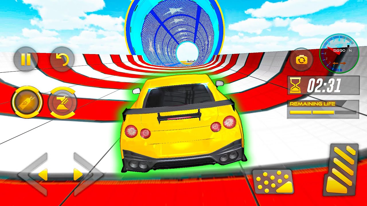 Extreme Car Stunts Sport Racing Simulator - Impossible GT Car Driving ...