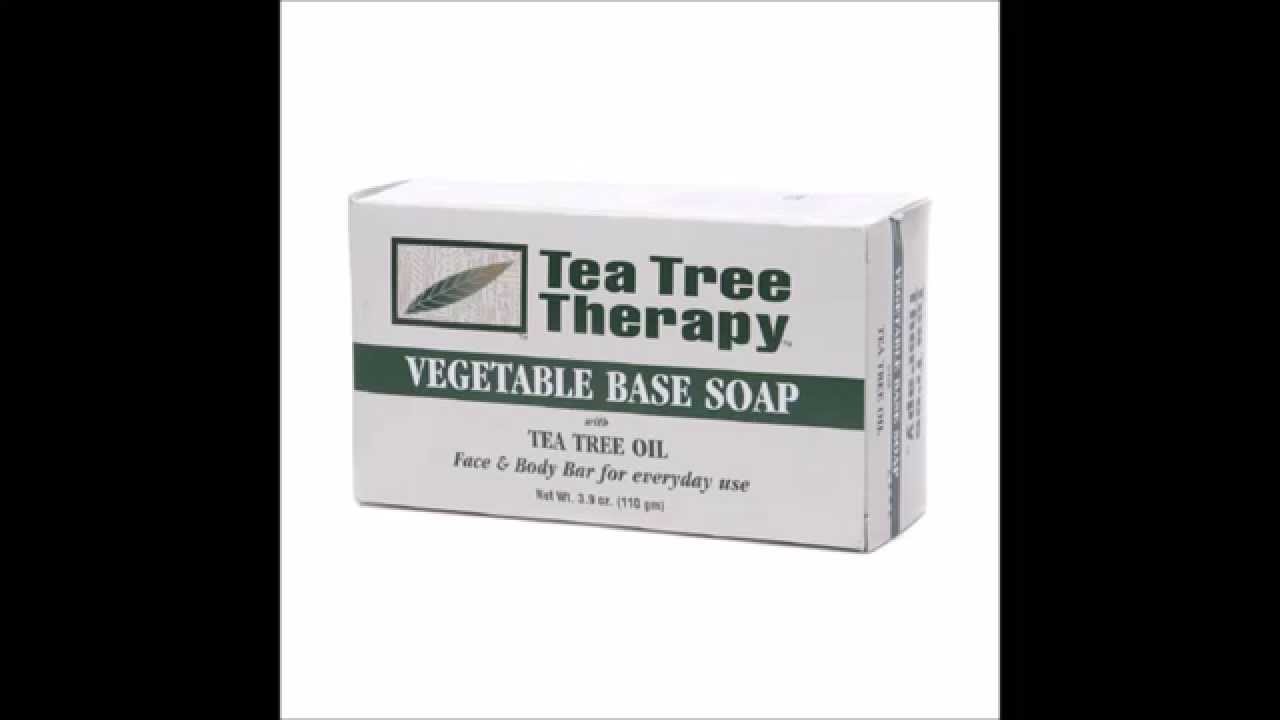 Tea Tree Therapy Tea Tree Vegetable Base Soap - YouTube