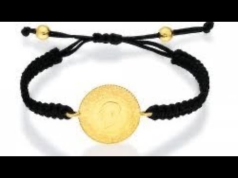 Çeyrek Altından Makrome Bileklik Yapımı