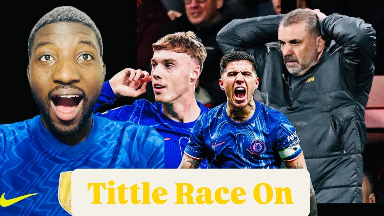Tottenham vs Chelsea Match Review! Tittle Race on! - YouTube