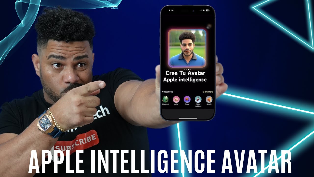 iPhone 16 Como Crear Tu Avatar Apple Intelligence - YouTube