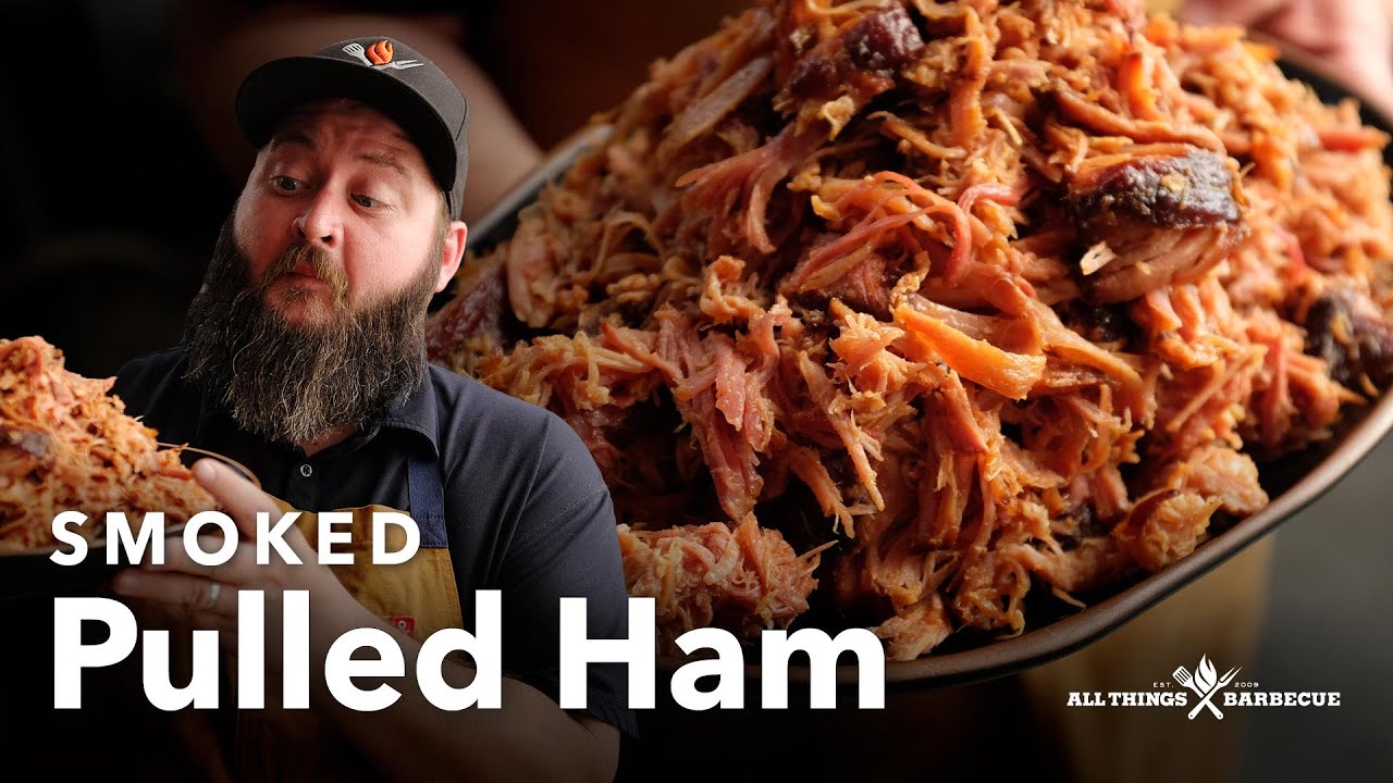 Try This Tasty Smoked Pulled Ham! - YouTube