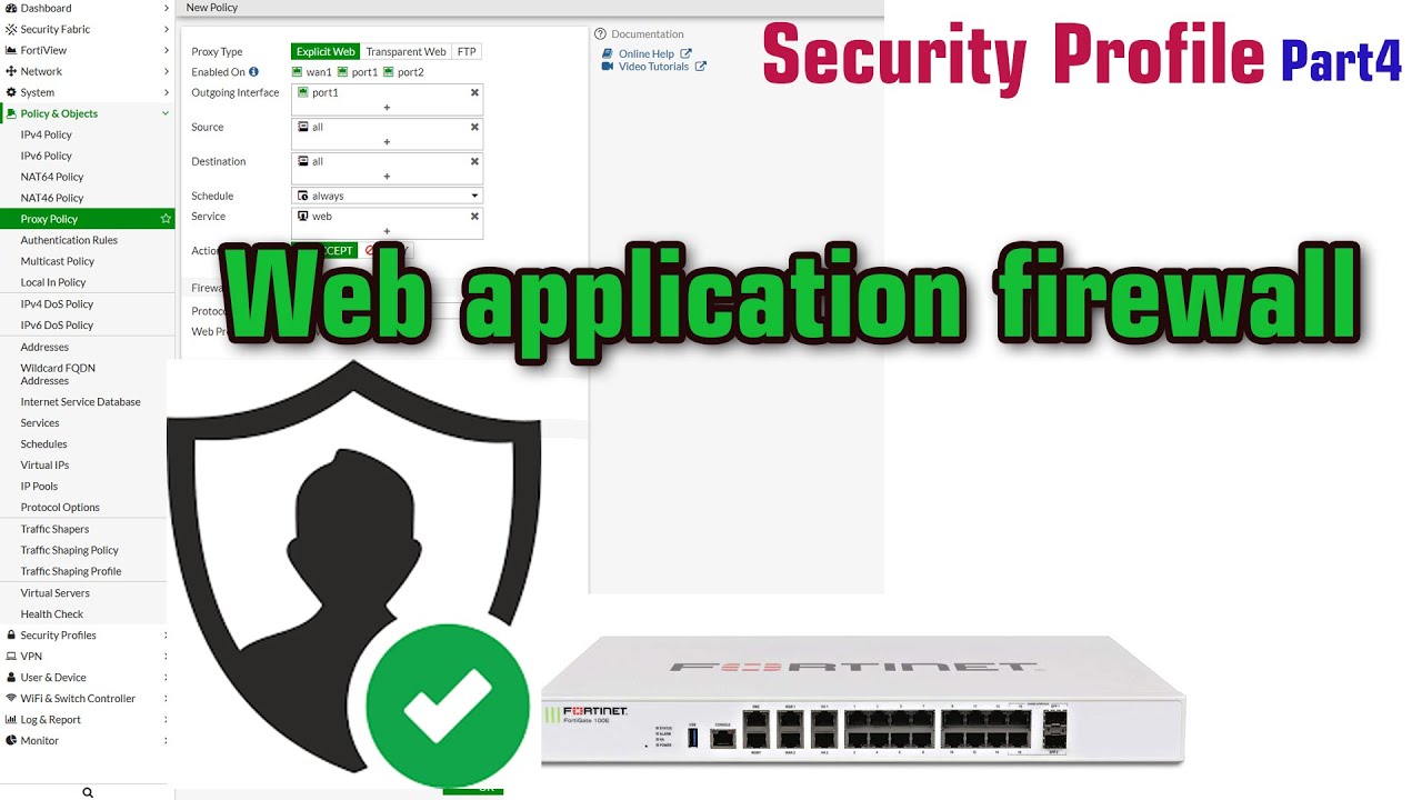 Security Profile: Web Application Firewall Part 4 End - YouTube