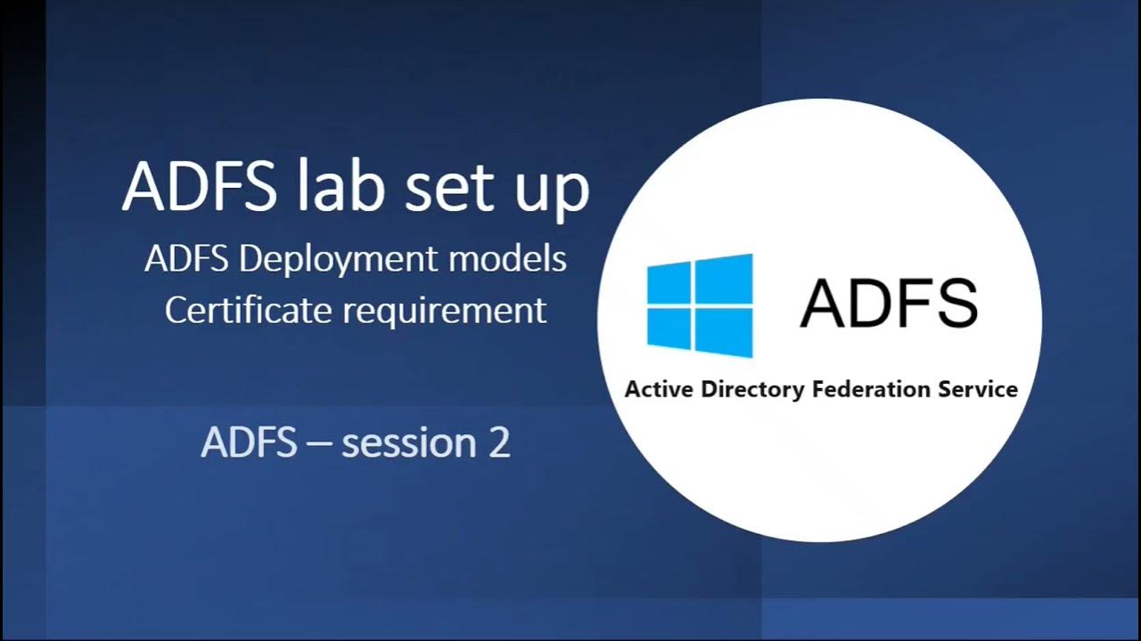 ADFS Deployment methods | Certificate Requirements for ADFS ...