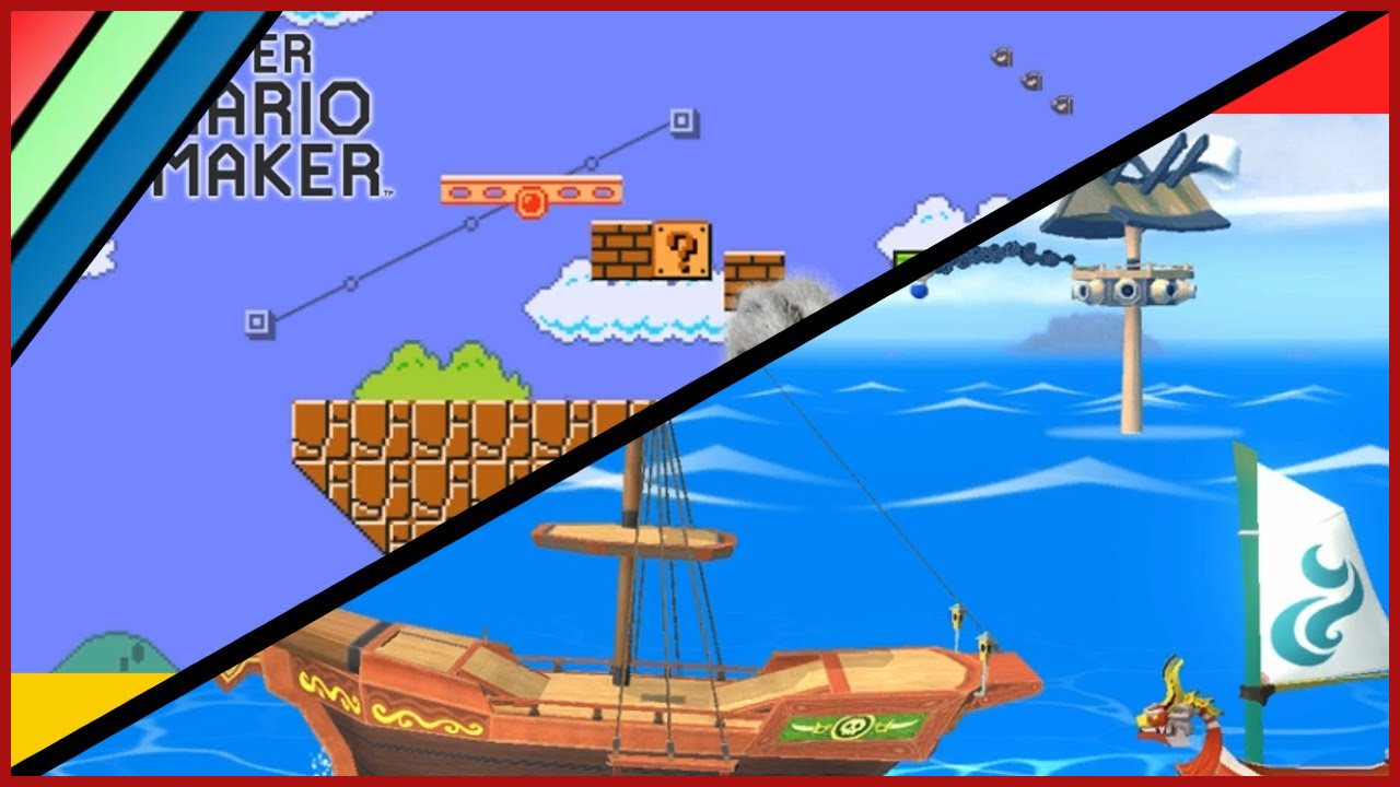 DLC Gameplay // Mario Maker + Pirate Ship Stages - Smash Bros 4 Wii U ...