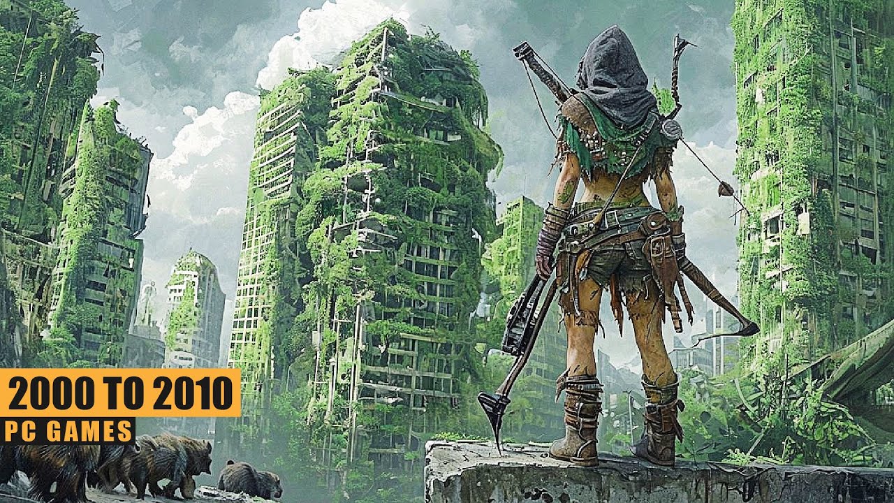 TOP 40 BEST PC GAMES FROM THE DECADE 2000 TO 2010 || low spec pc games ...