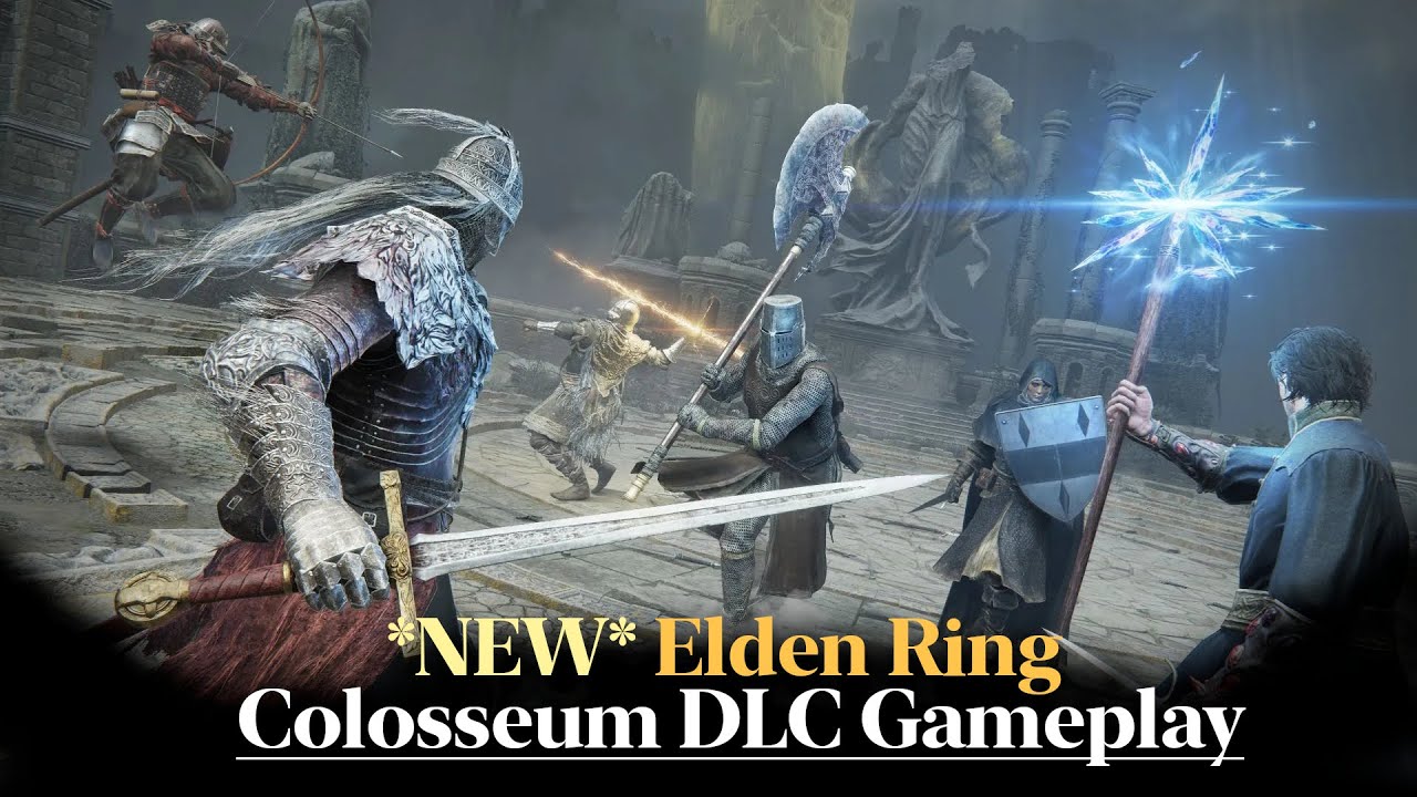 BRAND *NEW* ELDEN RING DLC | Elden Ring Colosseum DLC Gameplay - YouTube