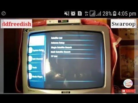 How to Auto Scan all Channels & How to adding Channels By (DDFREEDISH ...