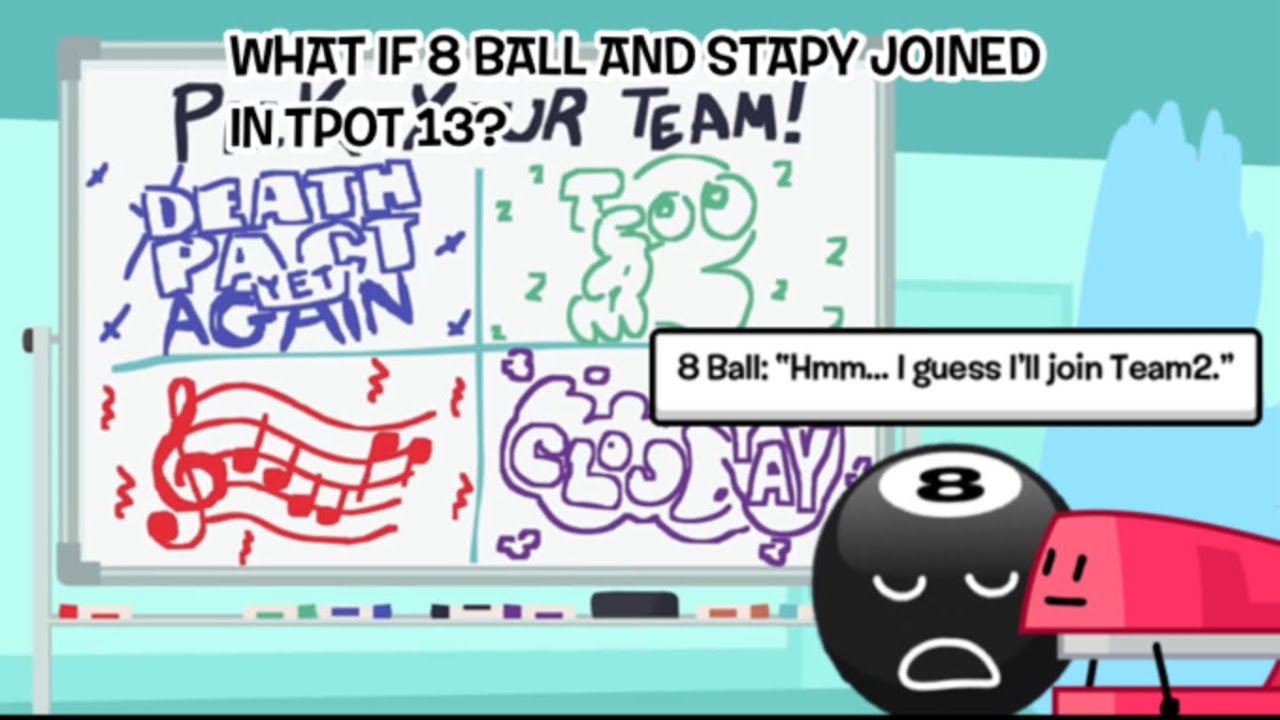 Tpot 13: What if 8 Ball and Stapy debuted instead of Pencil and Liy ...