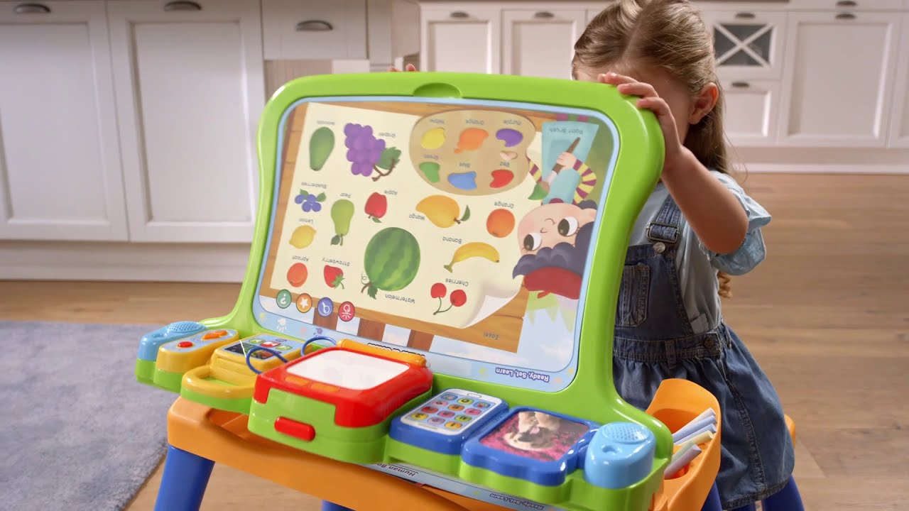VTECH 195803 Touch and Learn Activity Desk (01) - YouTube