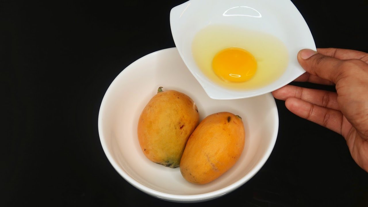 If You Have Mango at Home.. Do Try this combination || Mango With Egg ...