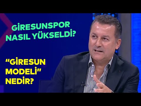 Giresunspor Başkanı Hakan Karaahmet, 'Giresun Modeli'ni anlattı | Total Futbol - Sema Tuğçe Dikici