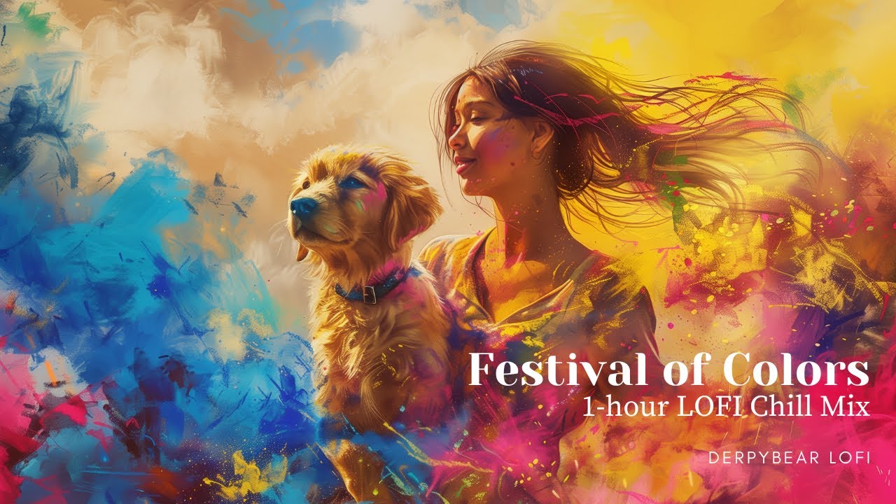 Festival of Colors - A Vibrant Lofi Journey | 1 Hour Chill Lofi Mix ...