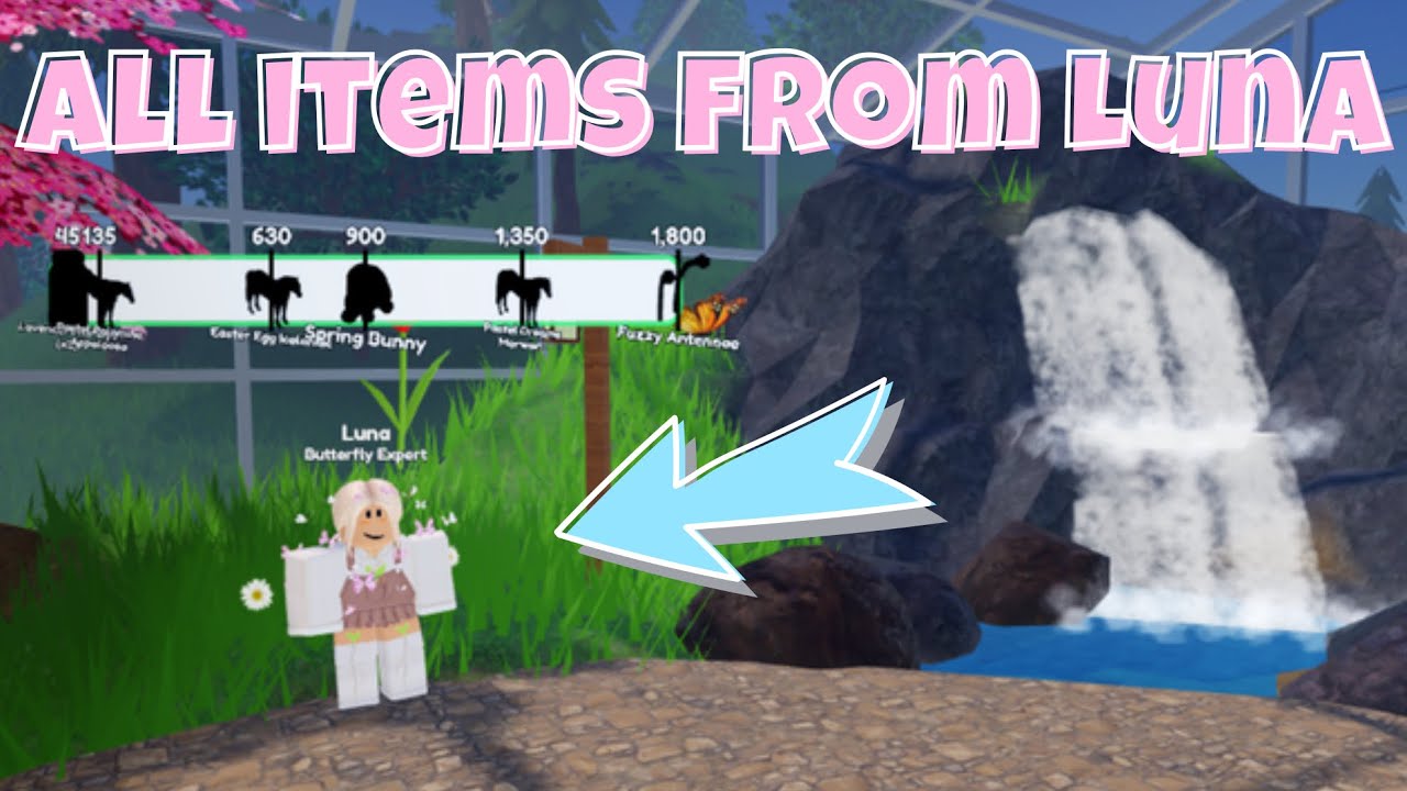 EVERY ITEM You Can Obtain From Luna! 🦋 | Wild Horse Islands - YouTube