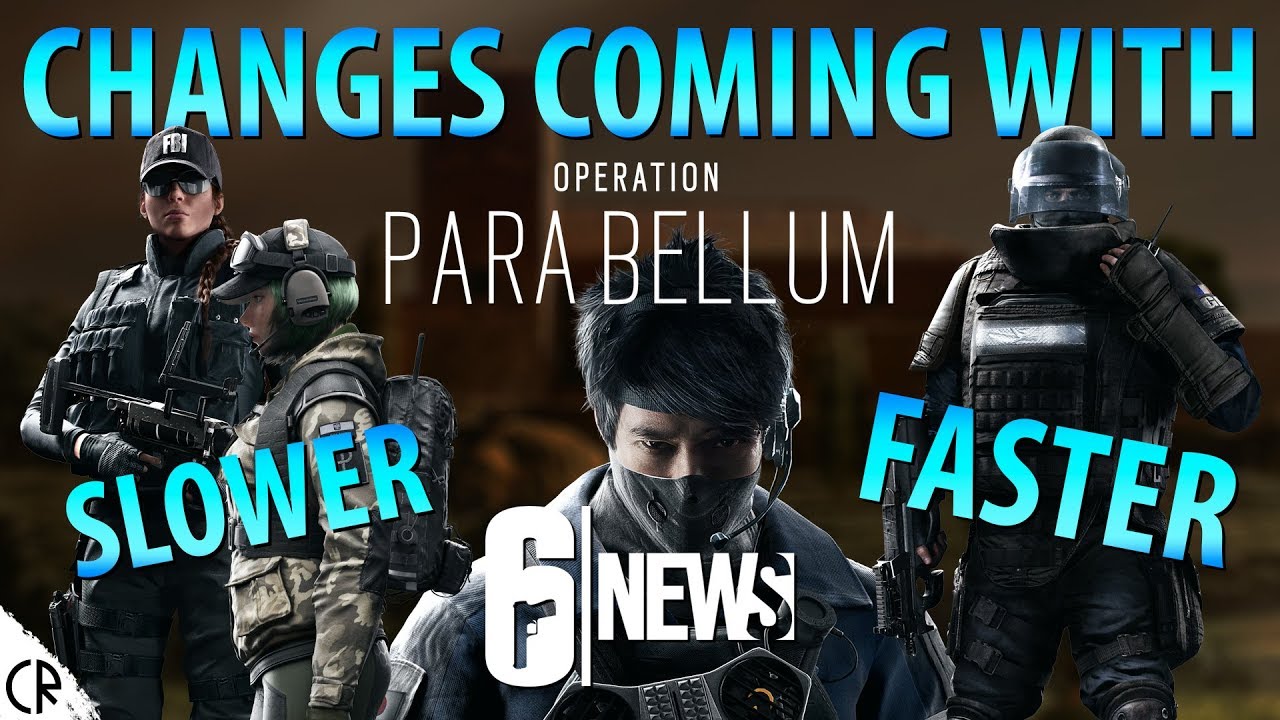 Changes Coming with Para Bellum - 6News - Tom Clancy's Rainbow Six ...