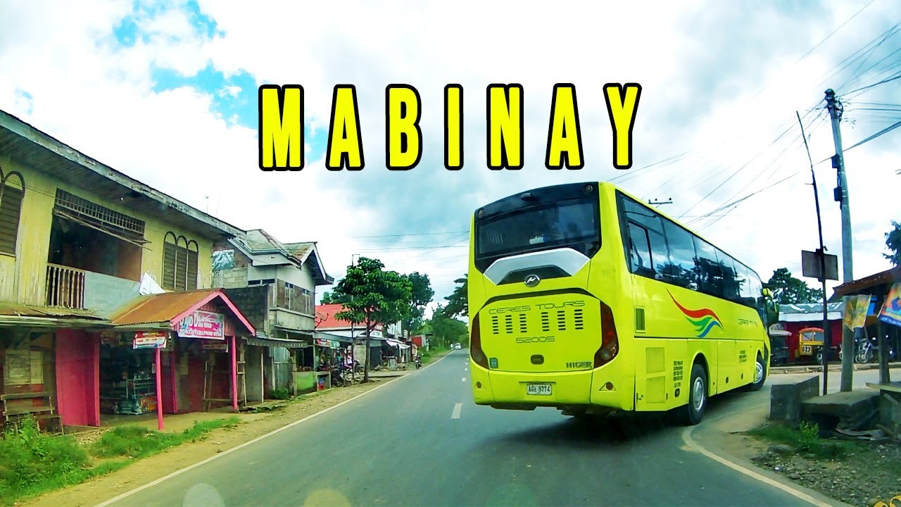 The AISLE of MABINAY Barangay Lumbangan to Barangay Paniabonan Street ...