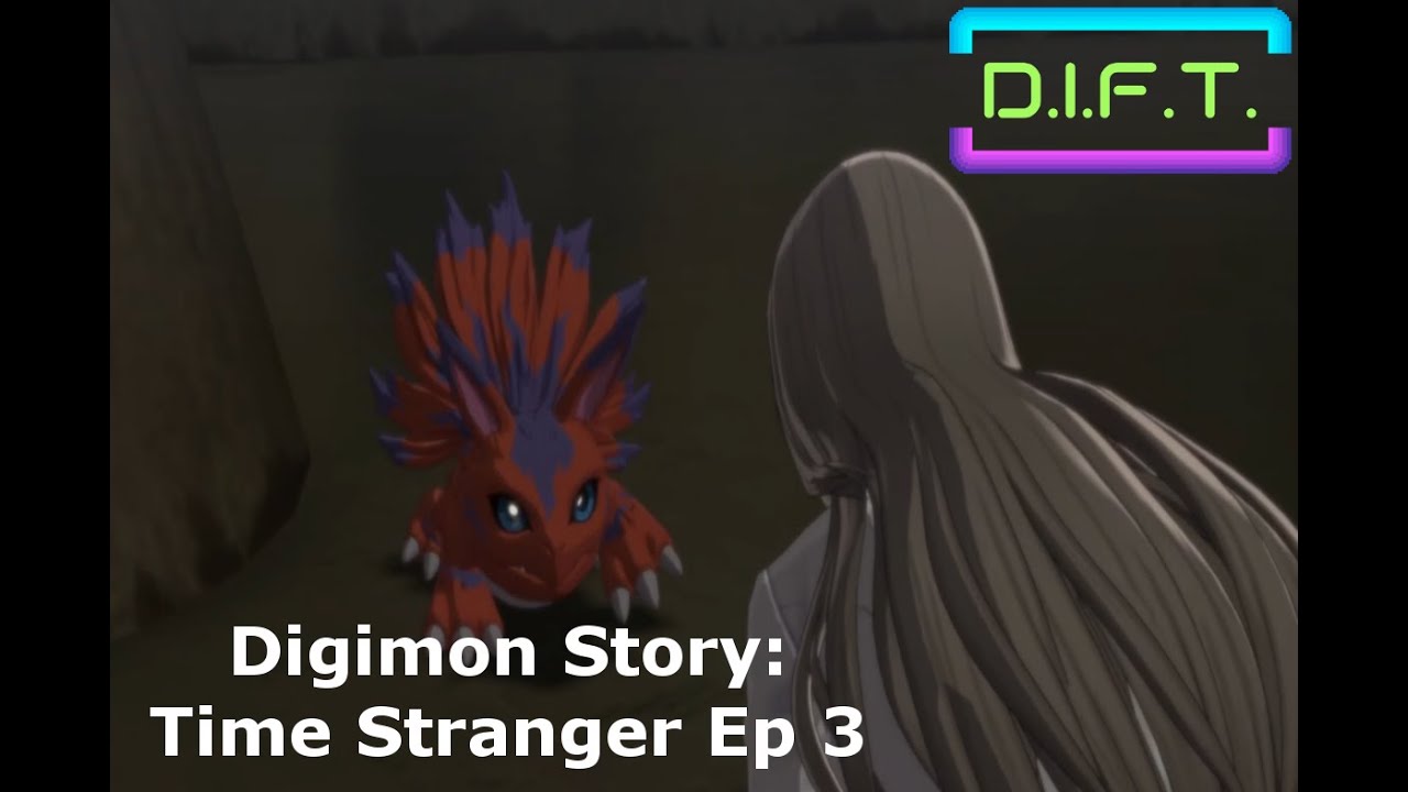 Digimon Story: Time Stranger Ep 3 - Sewer Phantom Chase - YouTube