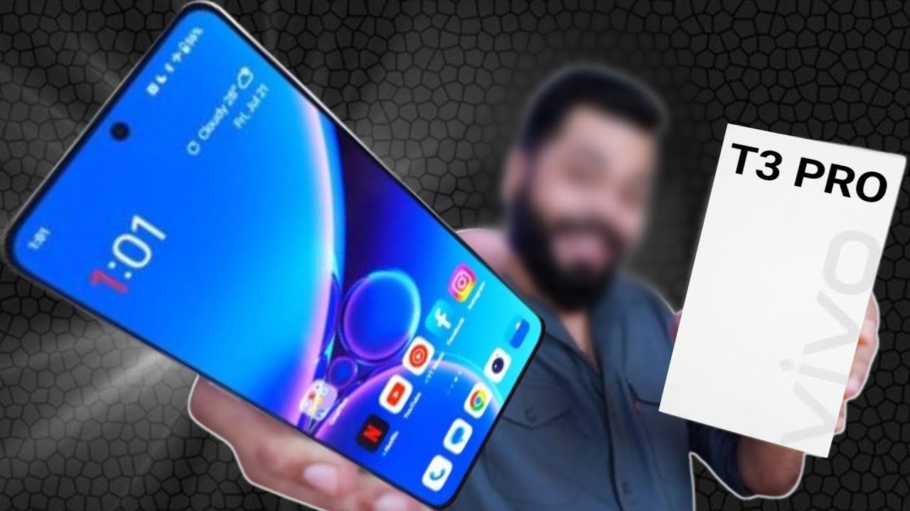 Vivo T3 Pro Unboxing, price & first look - YouTube