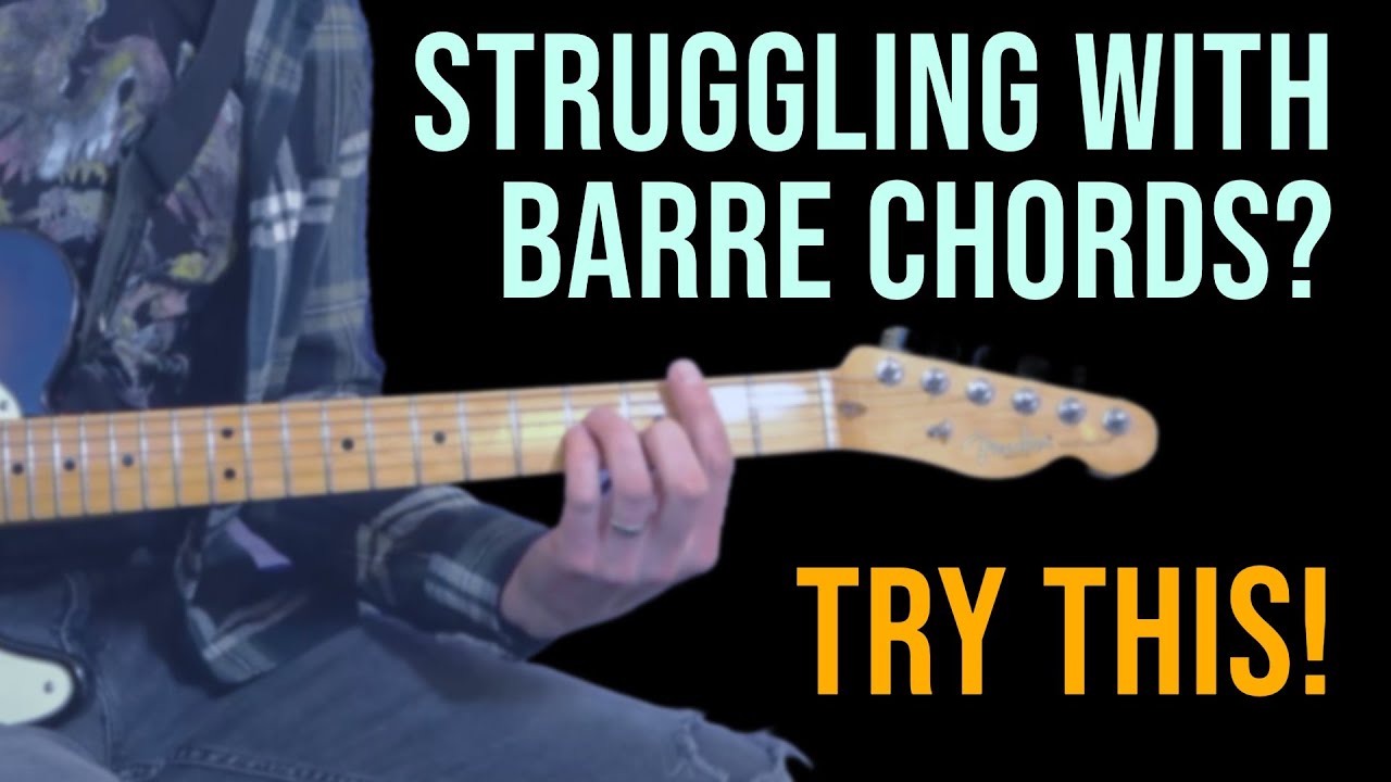 One Simple Exercise For Perfect Barre Chords - Do This Everyday! - YouTube