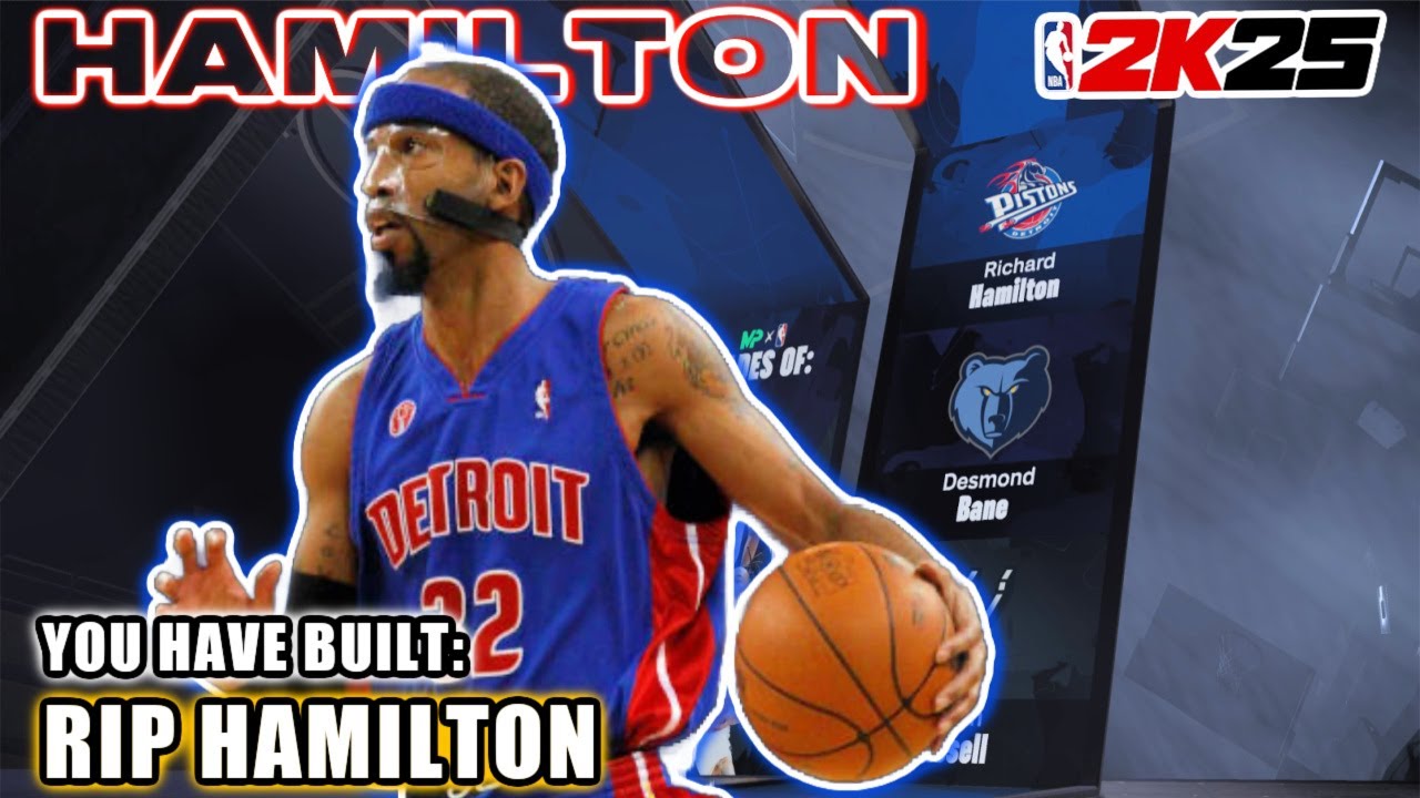 Best RICHARD HAMILTON Build in NBA 2K25 - YouTube