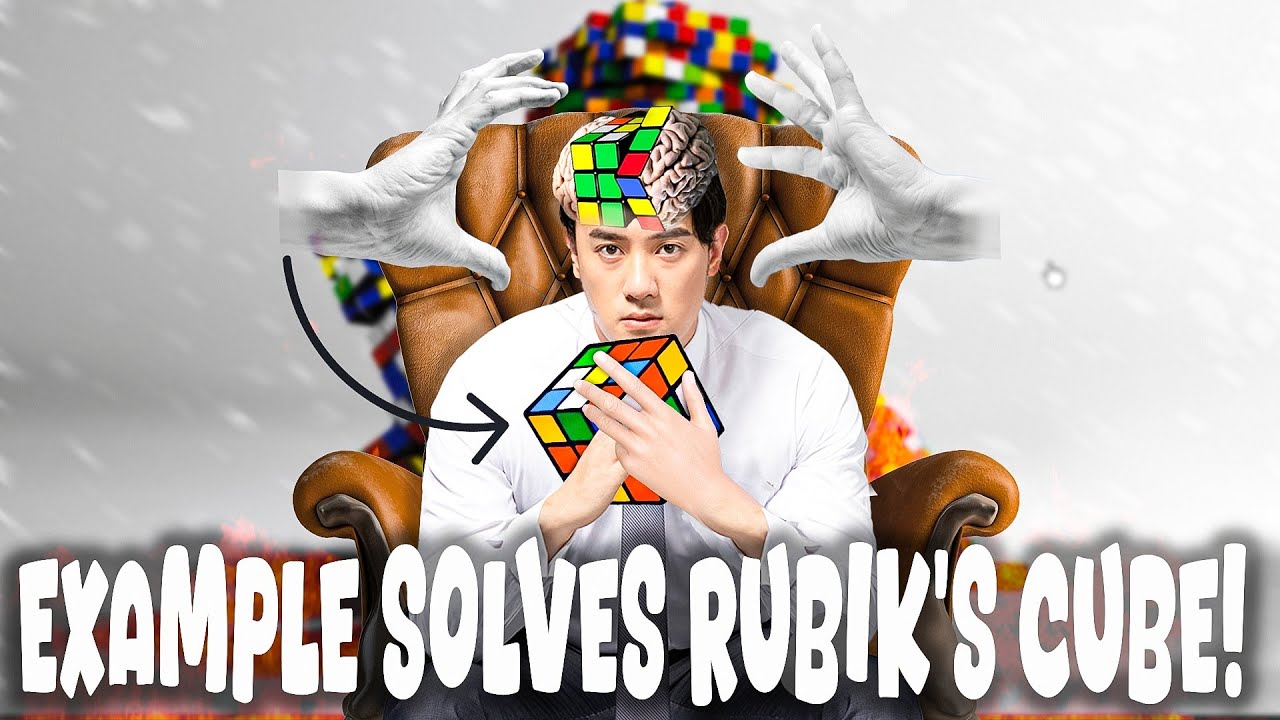 Rubik's cube example solve / how to solve Rubik's cube faster like @HasnainTechnical2.0 - YouTube